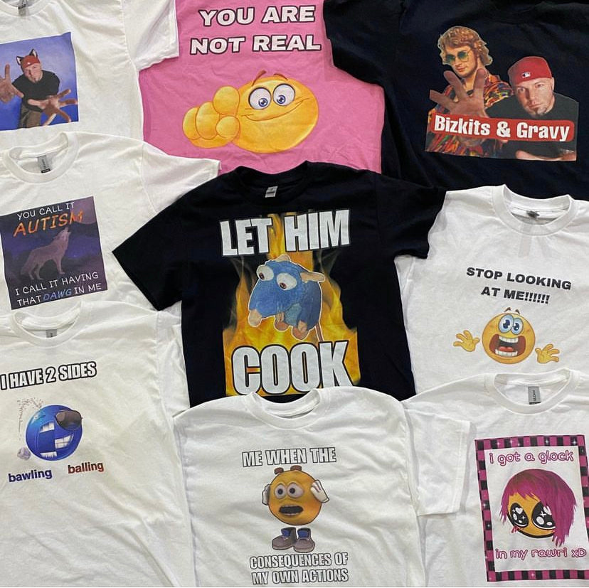 All Cringey Tees (Shirts)