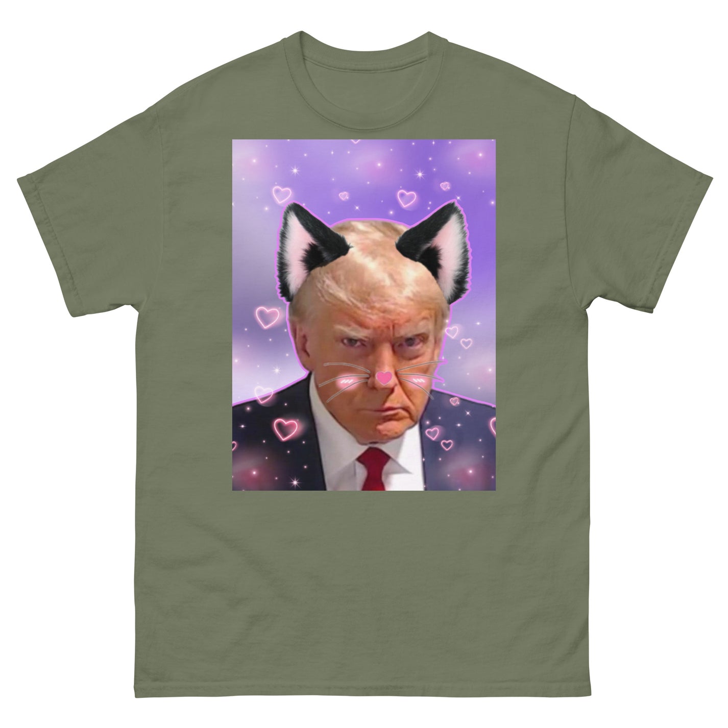 Catboy Trump Mugshot Cringey Tee – Cringey Tees